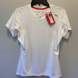 Puma | Tops | Nwt Puma White Tshirt Size L | Poshmark